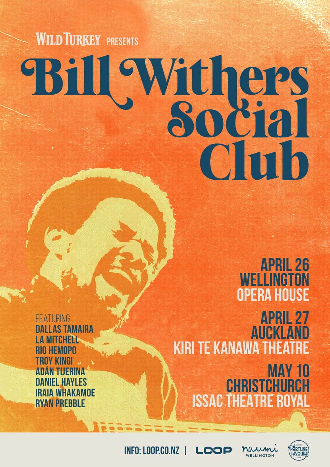 Bill Withers Social Club Announce NZ Tour | The 13th Floor