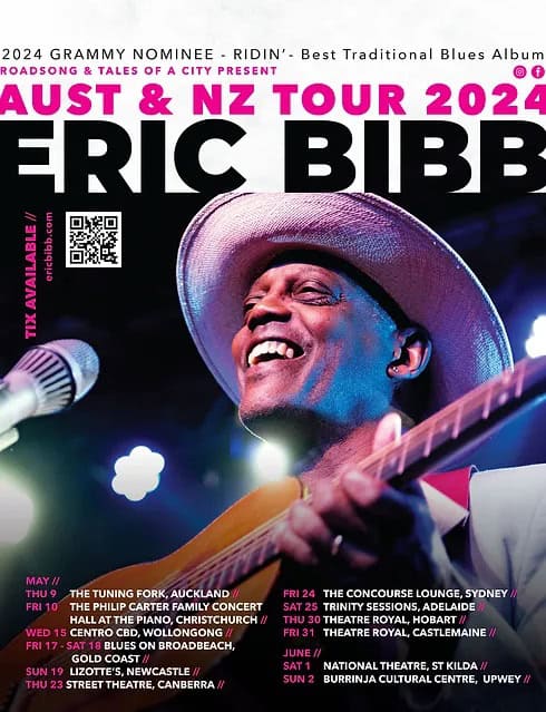 Eric Bibb Is Ridin’ Down Under, Solo Style (Interview) | The 13th Floor