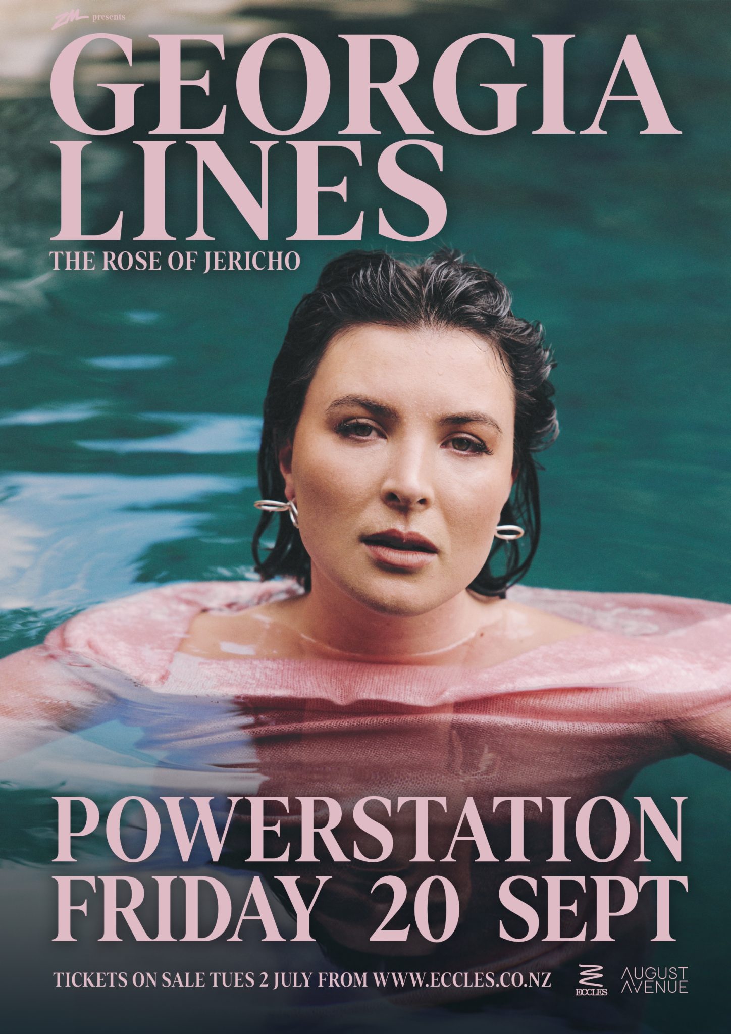 Georgia Lines Announces Auckland Show For September