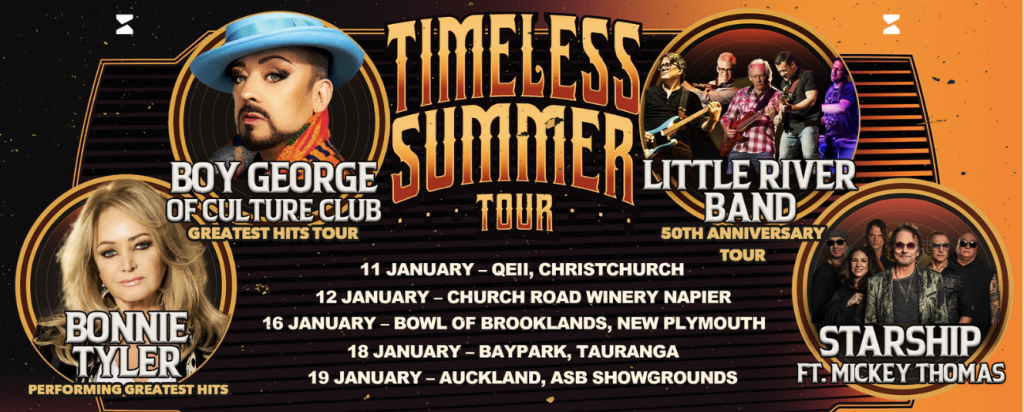 Timeless Summer Tour NZ Announcement – Boy George, Little Ri