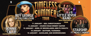 Timeless Summer Tour NZ Announcement – Boy George, Little Ri