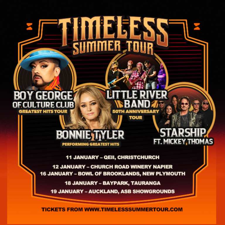 Timeless Summer Tour NZ Announcement – Boy George, Little Ri