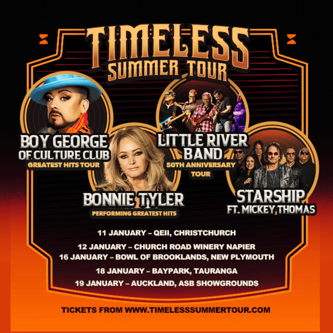 Timeless Summer Tour NZ Announcement – Boy George, Little Ri