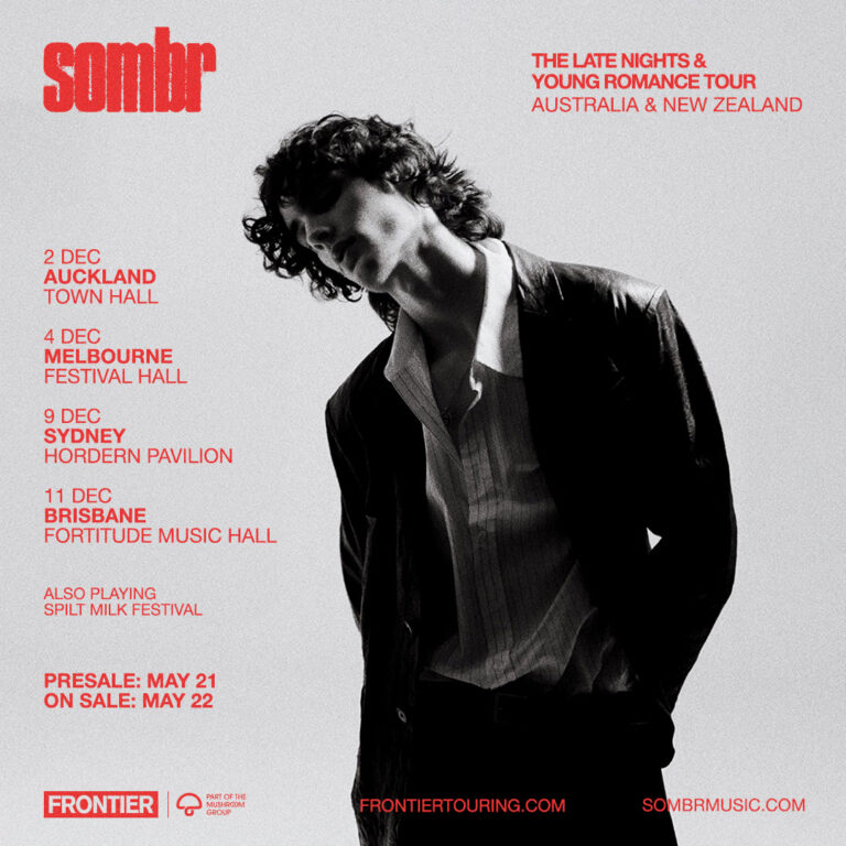 sombr Announces Debut Headline AU & NZ Dates as Part of his
