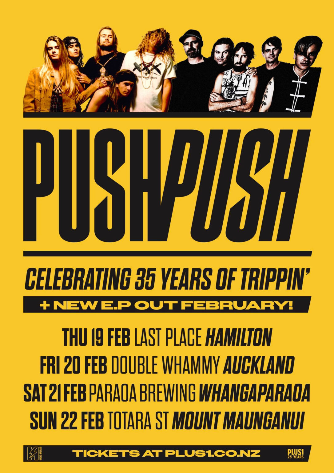 PUSH PUSH Anniversary Tour Announced | The 13th Floor